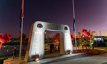 ANZAC MEMORIAL UNVEILED